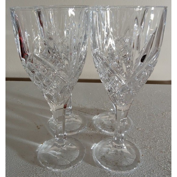 Godinger | Dining | Set Of 4 Godinger Dublin Pattern Clear Lead Crystal ...
